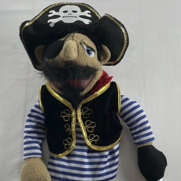 Melissa & Doug | Toys | Melissa Doug Barnacle Bart Pirate 7 Hand Puppet ...